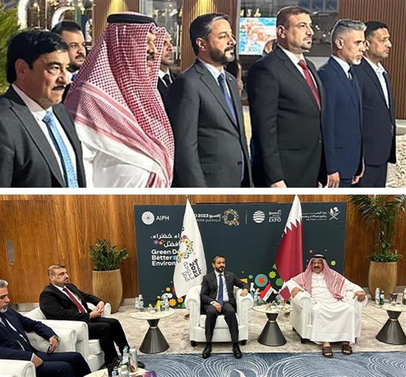 وزير التعليم يفتتح الجناح العراقي في معرض "Expo 2023 Doha"