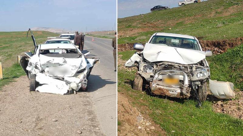 لە رووداوێکی هاتوچۆدا دوو کەس گیانیان لەدەستدا و دووانی دیکەش بریندار بوون