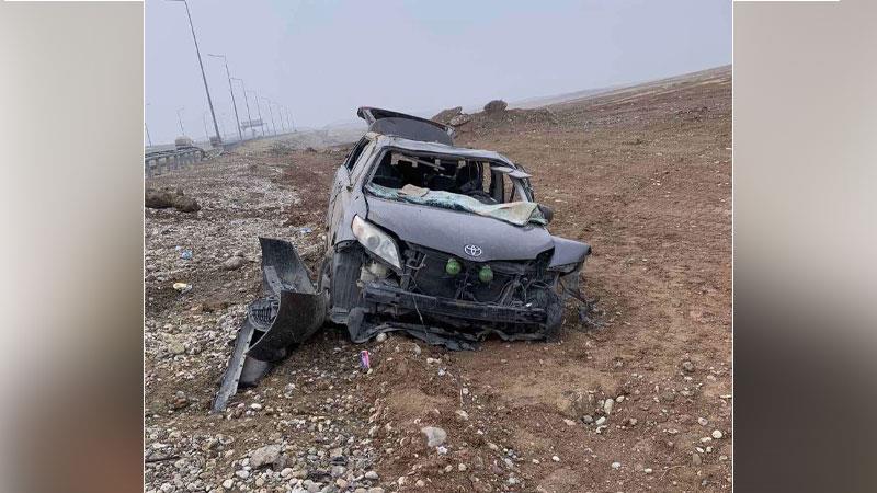 لە دوو رووداوی هاتووچۆدا؛ سێ کەس گیانیان لەدەستدا و چەند کەسێکیش